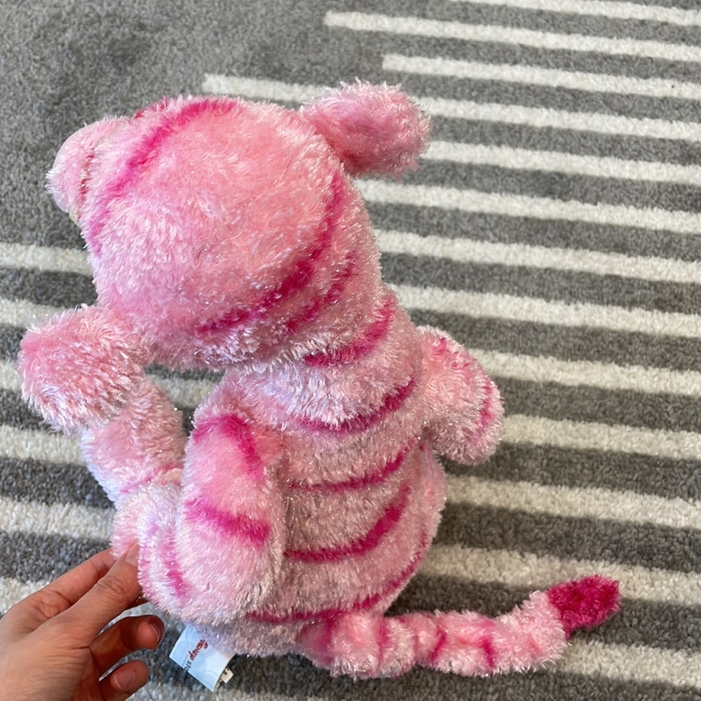 Vintage Disney Pink Sparkle Tigger Large Plush - Gem